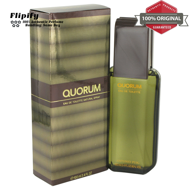 QUORUM Cologne 3.4 oz EDT Spray for Men by Antonio Puig | eBay