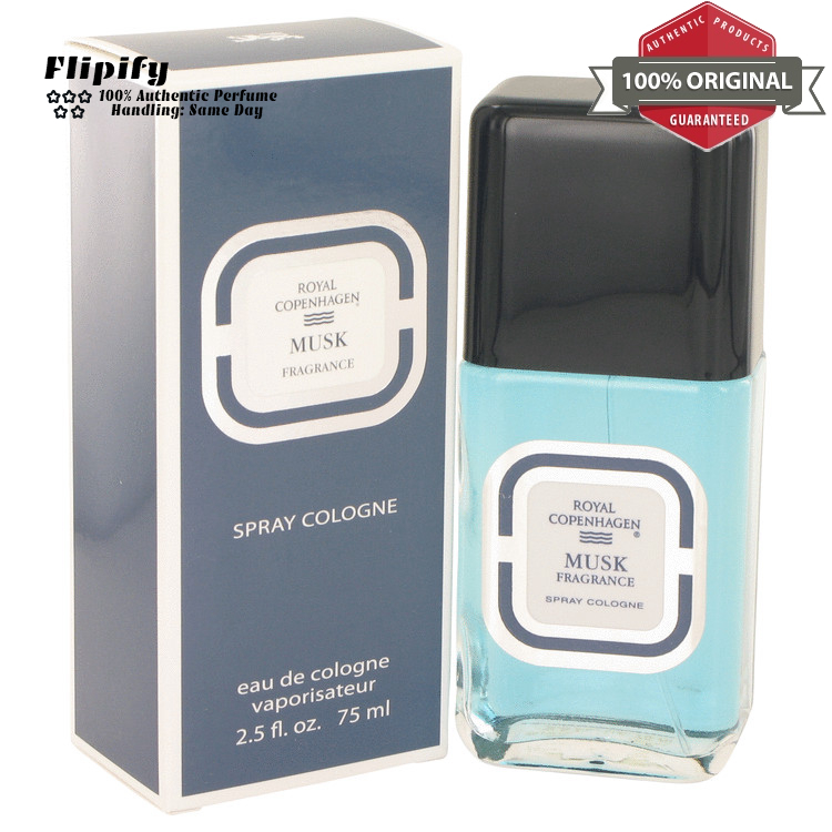 ROYAL COPENHAGEN MUSK Cologne 3.3 oz / 8 oz / 2.5 oz Cologne Spray for ...