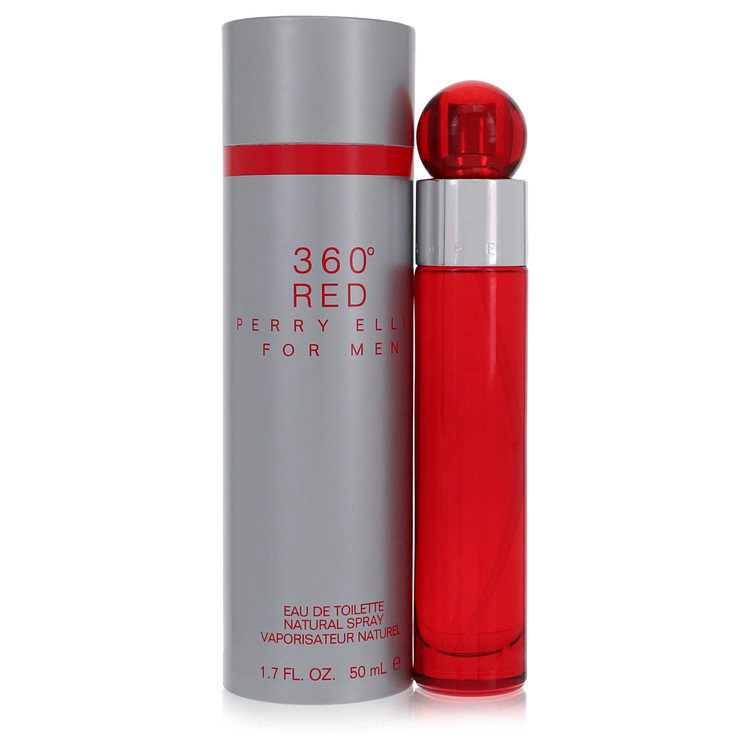 Perry Ellis 360 Red Cologne 1.7 oz / 6.7 oz / 3.4 oz EDT Spray for MEN ...