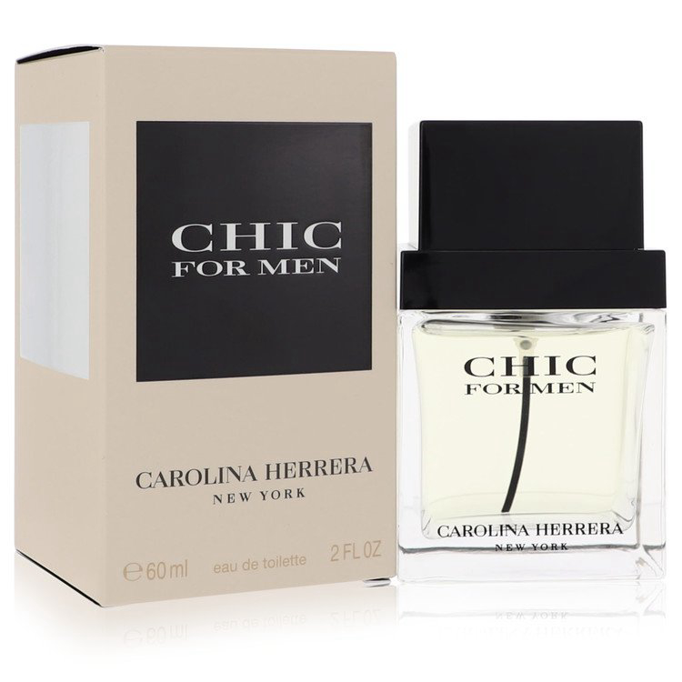 Chic Cologne 3.4 oz / 2 oz EDT Spray for MEN by Carolina Herrera | eBay