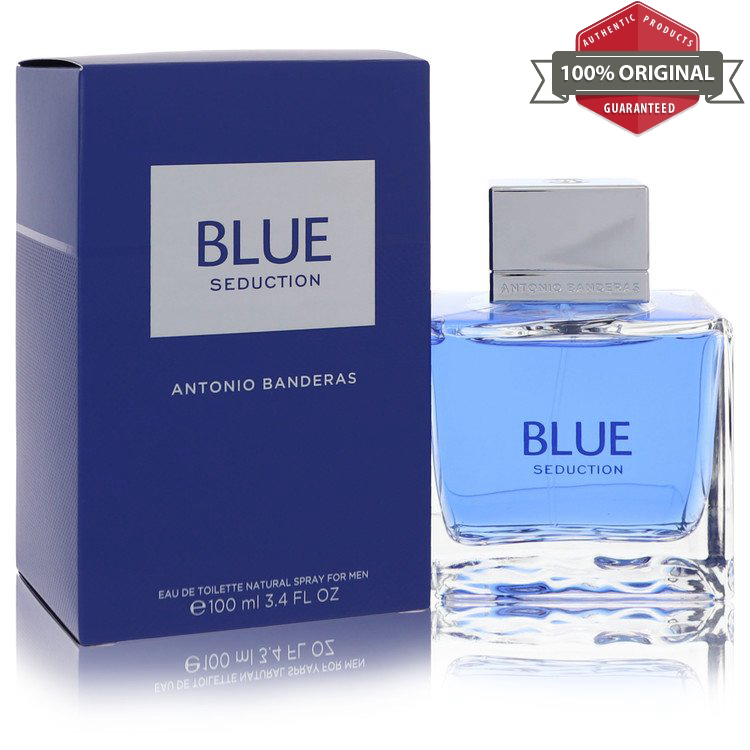Blue Seduction Cologne 3.4 oz 6.7 oz EDT Spray For MEN by Antonio ...