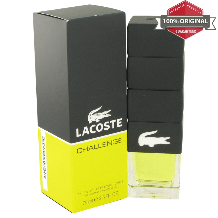 Lacoste Challenge Cologne 1.6 oz 3 oz 1 oz 2.5 oz EDT Spray for MEN by ...