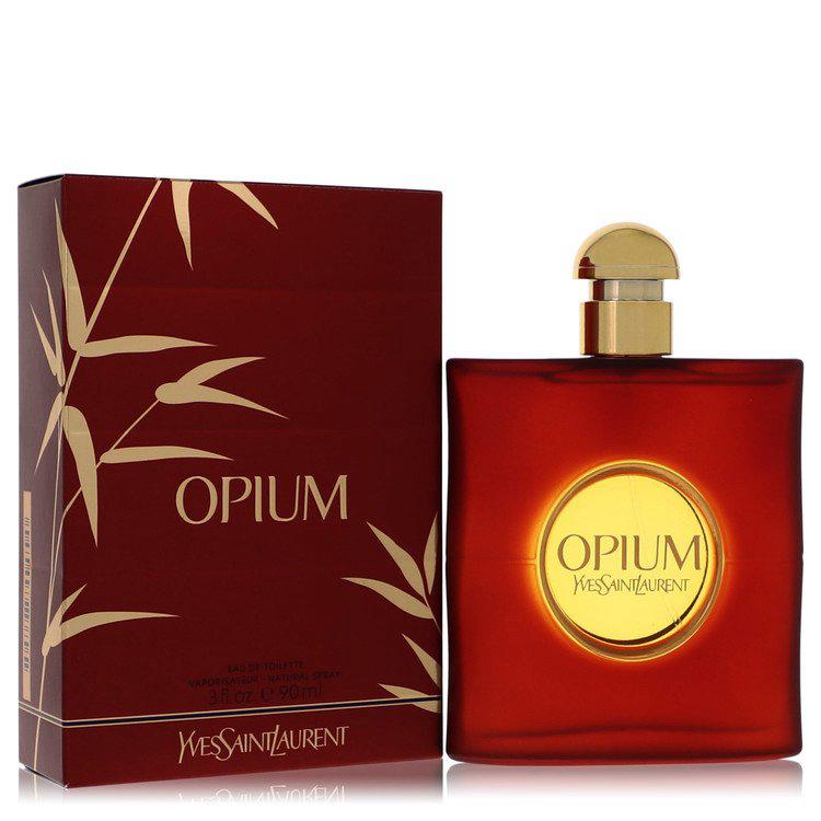 OPIUM Perfume 3 oz EDT Spray (New Packaging) for Women by Yves Saint ...