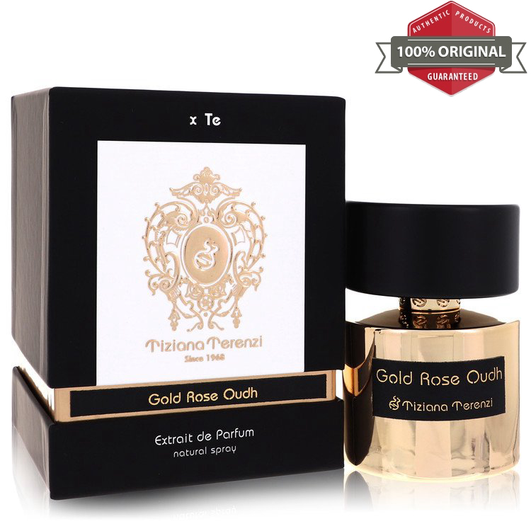 Gold Rose Oudh Perfume 3.38 oz EDP Spray (Unisex) for Women by Tiziana ...