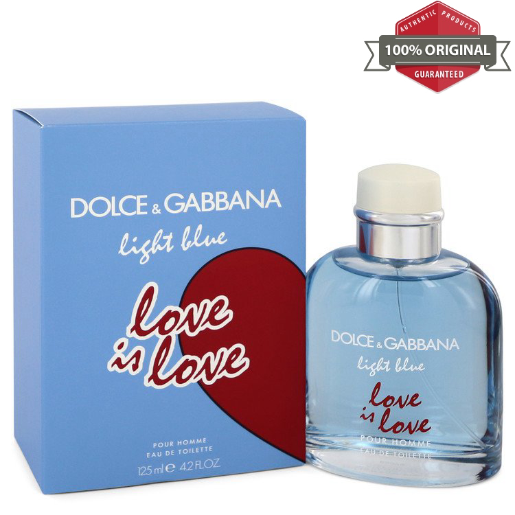 Light Blue Love Is Love Cologne 4.2 oz EDT Spray for Men by Dolce ...